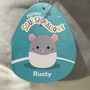 Squishmallows | Toys | Squishmallow Rusty The Rat Mouse 2 Inches Nwt ...